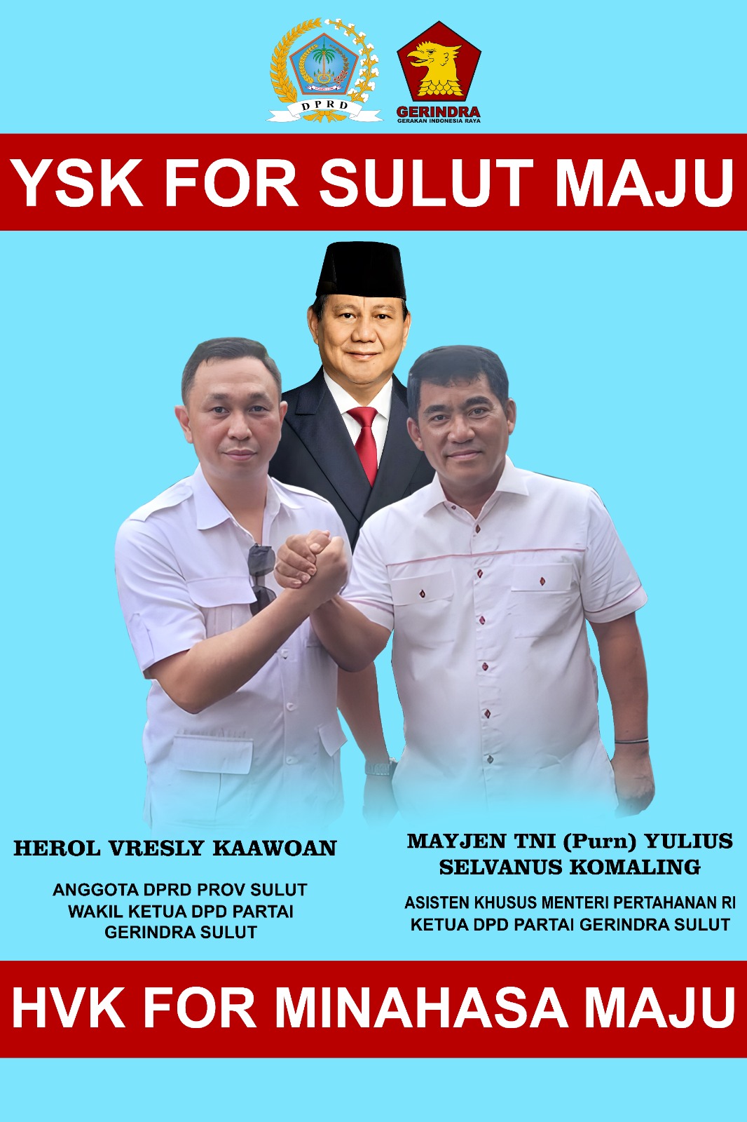 HVK Nyatakan Siap Bertarung Untuk Pilkada Minahasa - InfoSulut.id